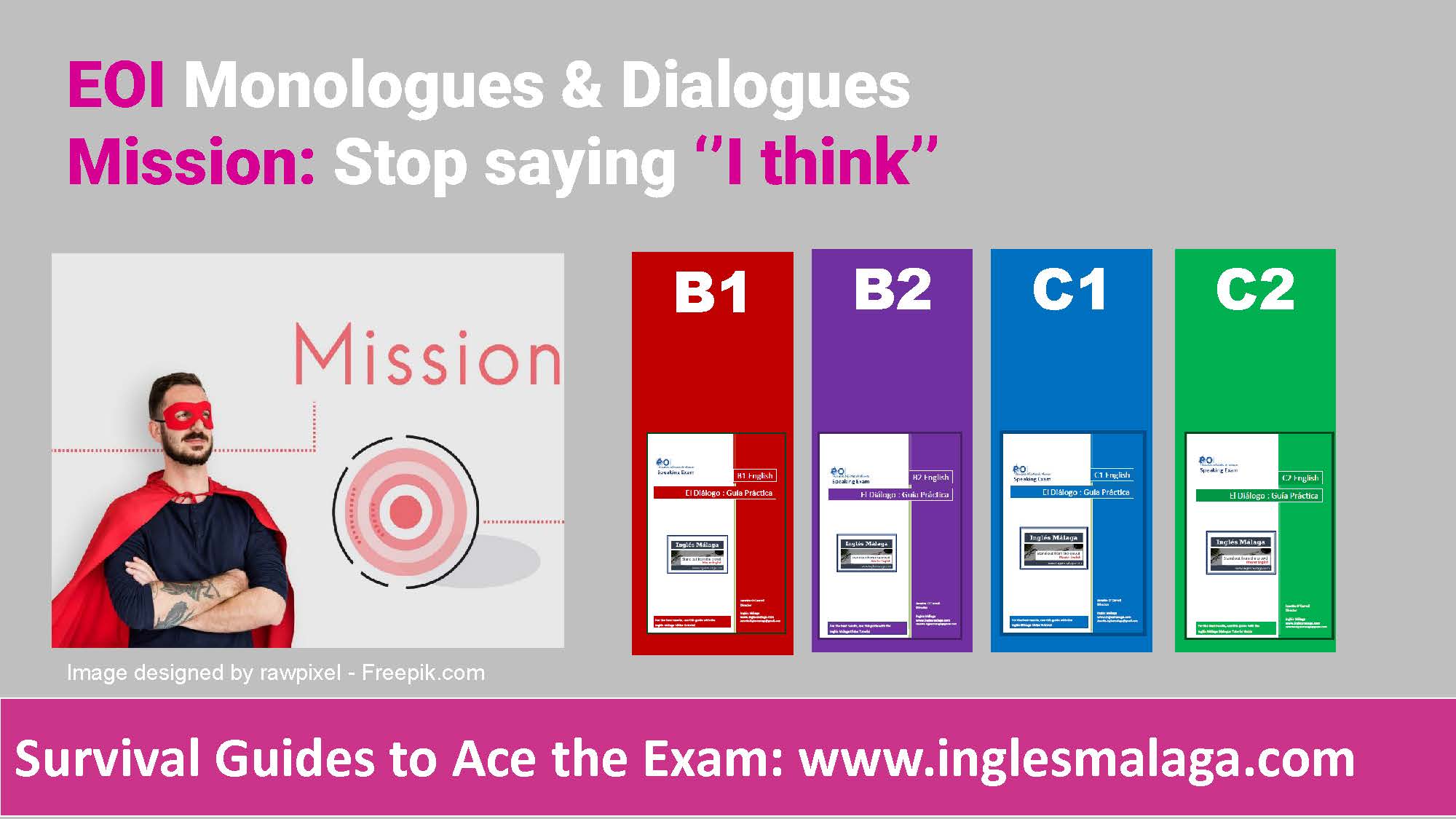 EOI examiners hate the phrase ” I think” – Inglés Málaga